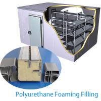 China Custom PVC Extrusion Profiles Modular For Cold Storage Parts for sale