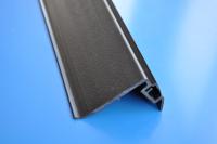 China Colorful Plastic Co Extrusion Rigid And Soft Coextrusion Profiles Pvc Abs Pe Tpe Metal Customize for sale