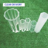 China Clear Extrusion Polycarbonate Profile for led Lamp Cover for sale