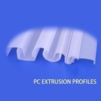 China Transparent Opaque F Polycarbonate Joining Profile Custom for sale