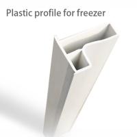 China Plastic Extrusion Profiles PVC Profiles Colorful Customized Refrigerator Freezer Accessories for sale