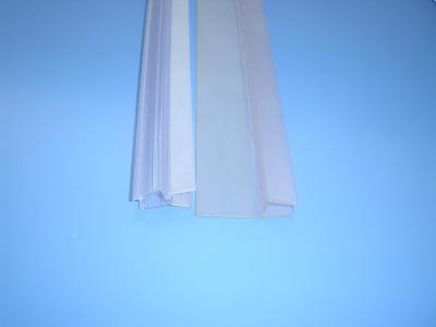 China Pvc Profiles Shower Room Water Retaining Strip Customized Plastic Profiles soft pVC strip for sale