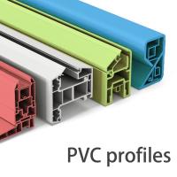 China Custom Made High Gloss And Bright Profile Rigid PVC Window Door Profiles Decorative Parts for sale