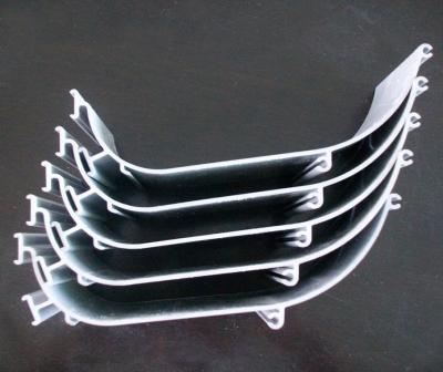 China Rigid PVC Extrusion Profiles Cold Extrusion Processing Glossy Surface Accurate Dimensions for sale