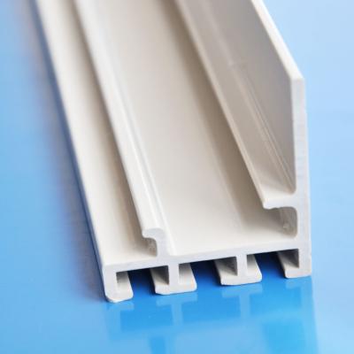 China Cold And Vacuum Plastic Extrusion Profiles Rigid PVC PP ABS Extrusion Optional Material for sale