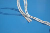 China White Plastic Hdpe High Density Polyethylene Tubing Profiles Extrusion for sale