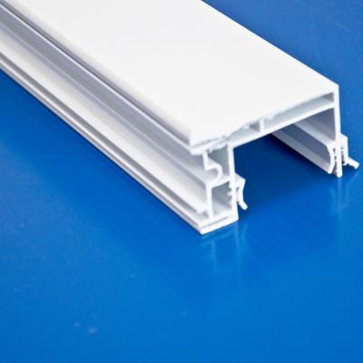 China Upvc PVC Rigid Prototype Plastic Extrusions U Shape Profiles for sale