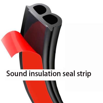China Extruded EPDM Rubber Profile Strip Seal Anti Collision For Automobile for sale