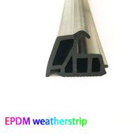 China Extruded Silicone EPDM Rubber Profile U shape for Doors And Windows for sale