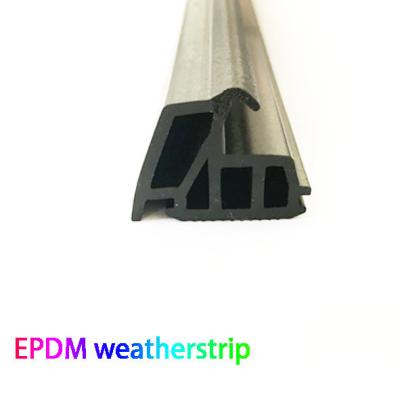China Extruded Silicone EPDM Rubber Profile U shape for Doors And Windows for sale