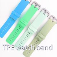 China OEM Colorful TPU Watch Band Strap Anti Yellow Thermoplastic Elastomers for sale