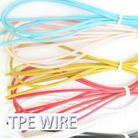 China Flame Retardant TPE Flexible Plastic Pipe Thermoplastic Insulated Wire Halogen Free for sale