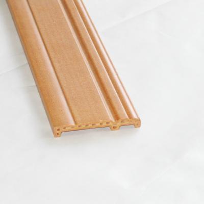China Extruded Plastic Wood WPC Profile Panel Customized for sale