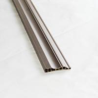 China Wood Wpc Fluted Panel Slat Profiles Decking Environmental Protection for sale