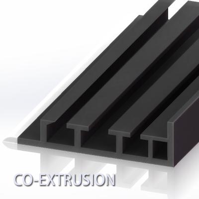 China Soft Rigid Extruded Wire Casing Profiles For electricity use for sale