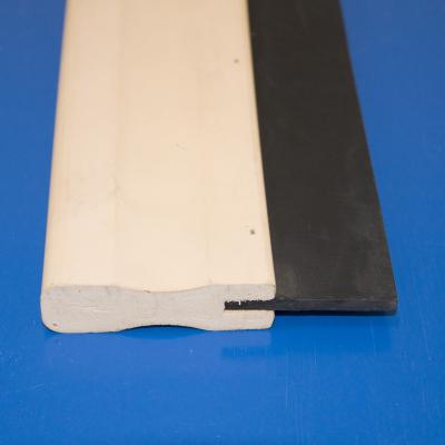 China Lightweight Waterproof Upvc PVC Plastic Profiles Trim Wooden Appearance for sale