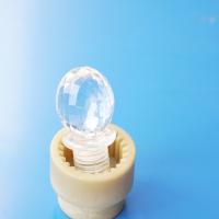 China Plexiglass Plastic Injection Parts Transparent Injection Moulding Bottle Caps for sale