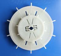 China PA PP Molded Plastic Injection Parts Motor Fan Accessories for sale
