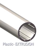 China Custom Polyvinyl Chloride PVC Extrusion Profiles Tube 8 Core for sale