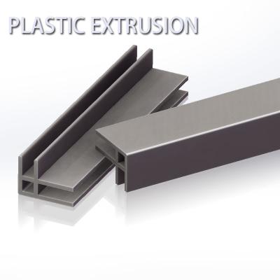China Flame Retardant Pvc Profile Right Angle Flange Profile Plastic Corner Weldable Profile PVC Extrusion Strip for sale