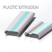 China Custom PVC Co Extrusion Profiles Handrail For Kindergarten Nursing for sale