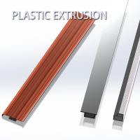 China Laminated Extruded Abs Products Upvc Window Extrusion Profiles for sale