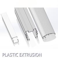 China Interior Decoration PC ABS Extruded Plastic Sections Automotive Extrusions for sale