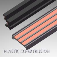 China Copper Plastic Co Extrusion Profiles Composite Conductive Extruded T Track for sale