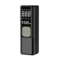 China Black YANTU AM43 Mini Cordless High Pressure Air Pump150PSI Portable Digital Automatic Electric Car Tire Inflators Compressor Machine for sale