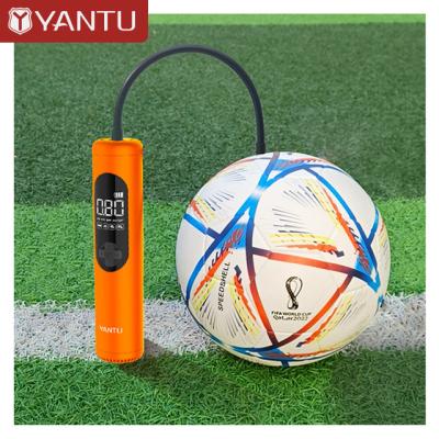 China 2000mAh*2 Battery YANTU A23 Portable Wireless Rechargeable Ball Air Pump Tire Inflator for sale