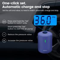 China 2022 A05 150PSI Rechargeable Electric Portable Tire Inflator for BMW Car and Bicycle for sale