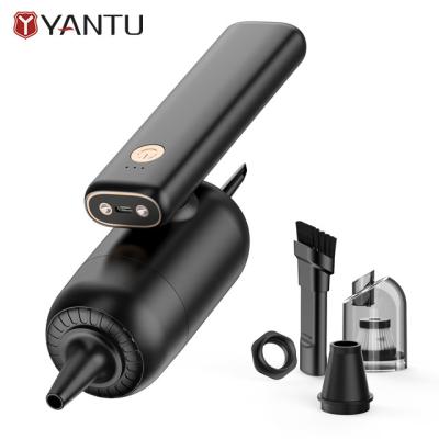 China YANTU H13 5800PA 12V Mini Handheld Wet and Dry Portable Vacuum Car Home Wash Cleaner for sale