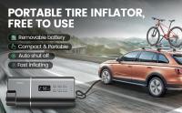 China YANTU A31 Portable Cordless Digital Tire Inflator 12V 150PSI for High Pressure Removal for sale