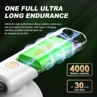 China YANTU H13 5800PA 12V Mini Handheld Wet and Dry Portable Vacuum Car Home Wash Cleaner for sale