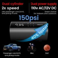 China Portable Cordless Universal Electric Car Tire Inflator with Digital Automatic Function for sale