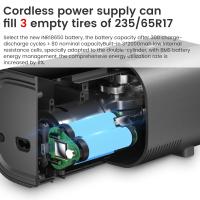 China YANTU A22 12V Silent Inflatable Electric Car Pump for Inflation of Heavy Duty Tyres for sale