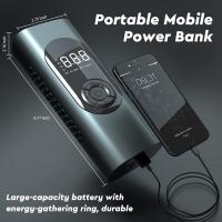 China YANTU AM32 Metal 150PSI Wireless Bike Portable Air Compressor with Powerbank Machine for sale
