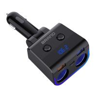 China YANTU L04 180w QC PD Quick Charging Car Charger with Dual USB and Cigarette Lighter for sale