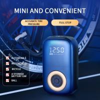 China YANTU AM26 Mini Cordless Portable Digital Tire Inflator for Car Tyre Air Pump Compressor for sale