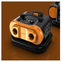 China Portable Double Cylinder Air Compressor 12V DC AC Electric Pump for SUV Beds SUP YANTU A10 for sale