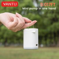 China Type-C Fast Charging YANTU AM23 Portable Cordless Air Compressor with Emergency Light for sale