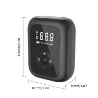 China Portable YANTU AM50 Cordless Digital Bike Air Pump Compressor for Car Bicycle Balls for sale