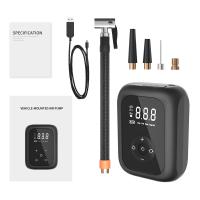 China Portable YANTU AM50 Cordless Digital Bike Air Pump Compressor for Car Bicycle Balls for sale