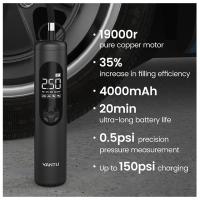 China YANTU A23 OEM Wireless Mini Car Tyre Electric Air Compressor for 12v Tires Inflators for sale