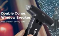 China ABS Steel Vehicle Safety Emergency Car Glass Hammer And Seat Belt Cutter Escape Tool for sale