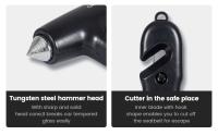 China ABS Steel Vehicle Safety Emergency Car Glass Hammer And Seat Belt Cutter Escape Tool for sale