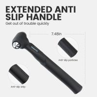 China YANTU F05 Carbon Steel Long Handle Car Safety Life Hammer Auto Emergency Escape Rescue Tool Window Breaker Seatbelt Cutter Hammer for sale