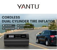 China Blue YANTU A22 Rechargeable Electric Digital Wireless Portable Cordless Tyre Inflator for sale