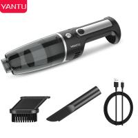 China Mini Rechargeable Wireless Handheld Portable 4500PA Home Auto Hair Vacuum Cleaner for sale