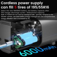 China Digital Automatic Electric Car Tire Inflator with Double Cylinder and Digital Display for sale